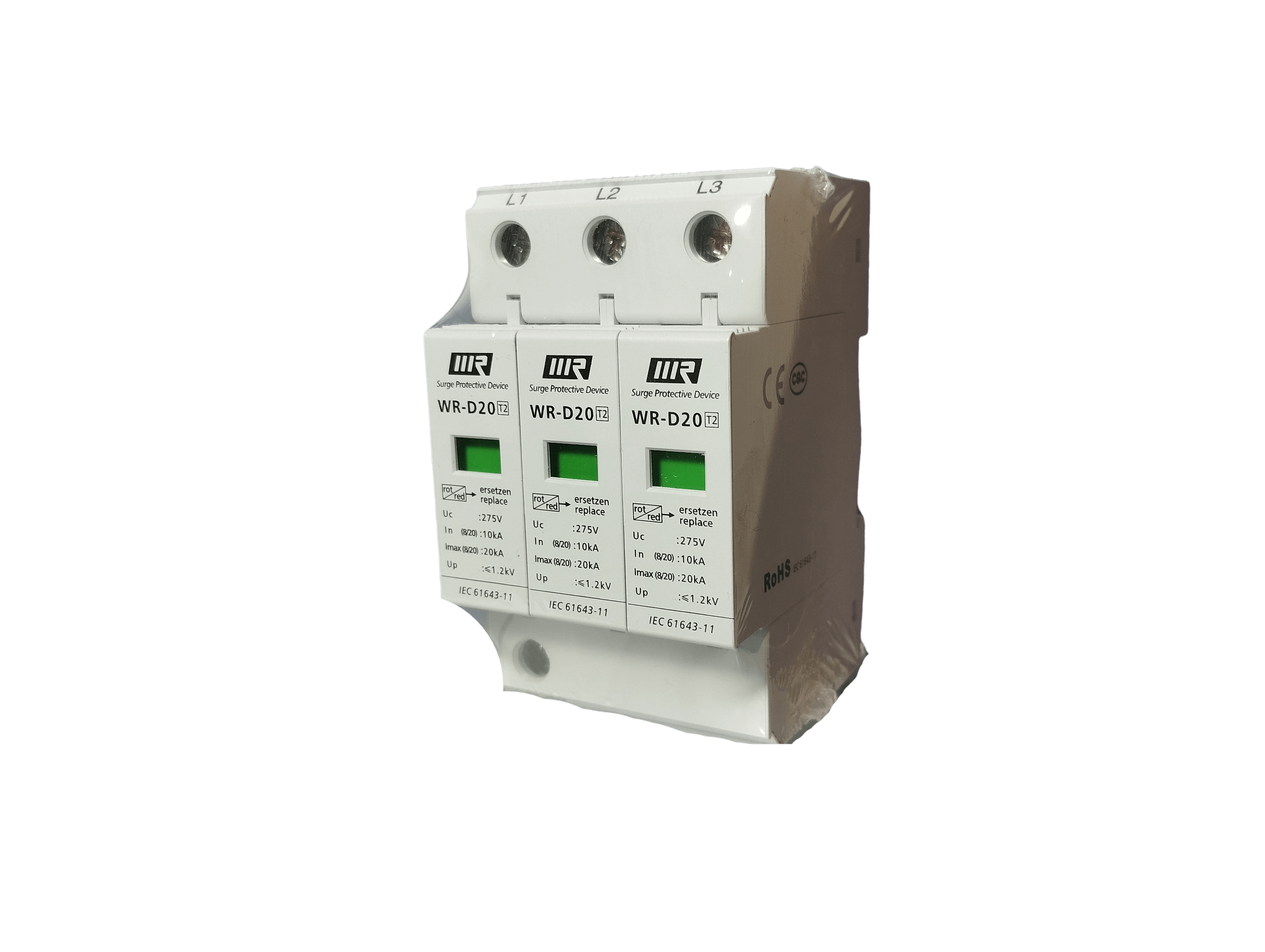 DPS Bifásico (2F+1N+1T) Tipo 1 + 2